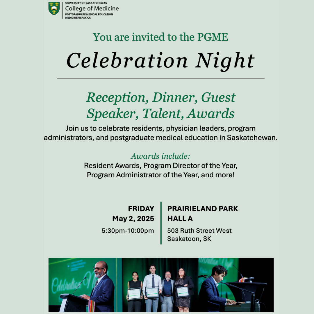 PGME Celebration Night - College of Medicine | University of Saskatchewan